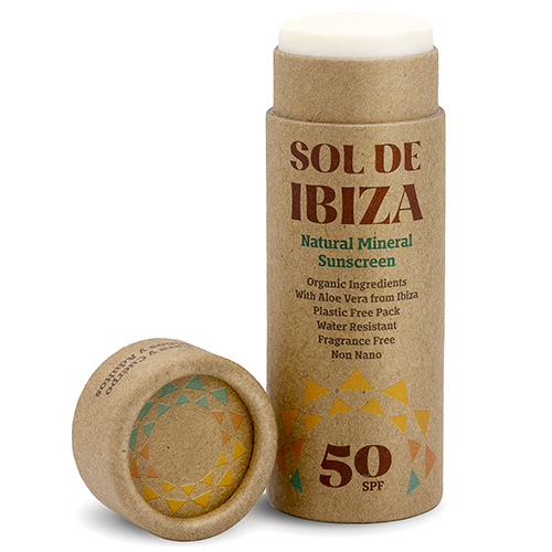 Stick solar natural mineral FPS 50 de Sol de Ibiza en Idun Nature ...