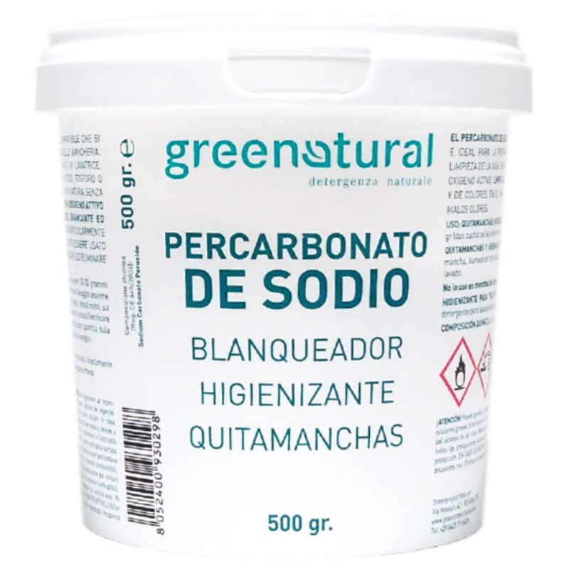 Percarbonato de Sodio (500g.) de Greenatural en Idun Nature - Tienda ...