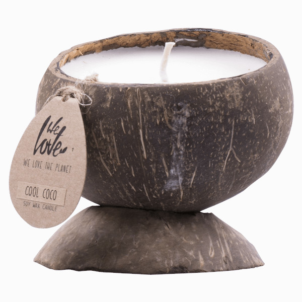 Vela de coco natural Cool Coco de We Love The Planet en Idun Nature ...