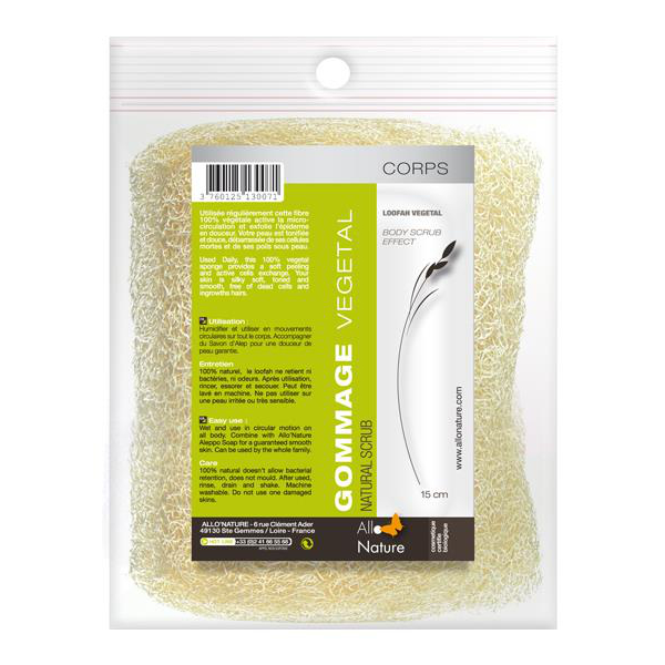 Loofah exfoliante vegetal (descatalogado) de Allo'Nature en Idun Nature ...