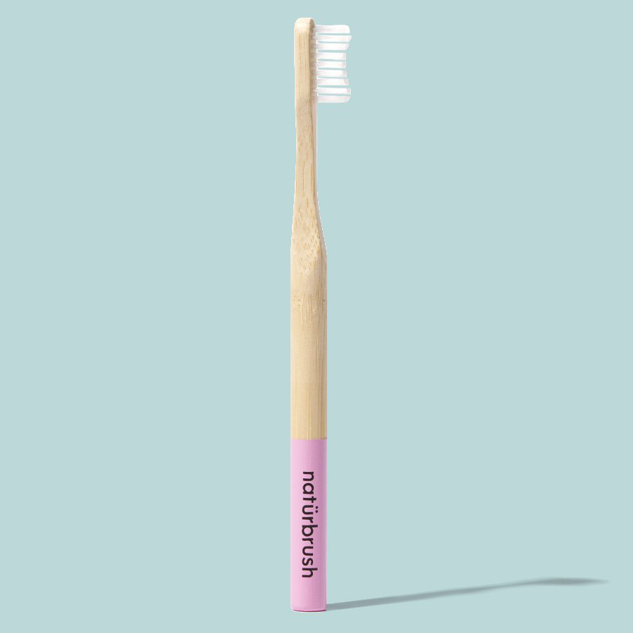 Cepillo de dientes de bambú para adultos - rosa (descatalogado) de ...