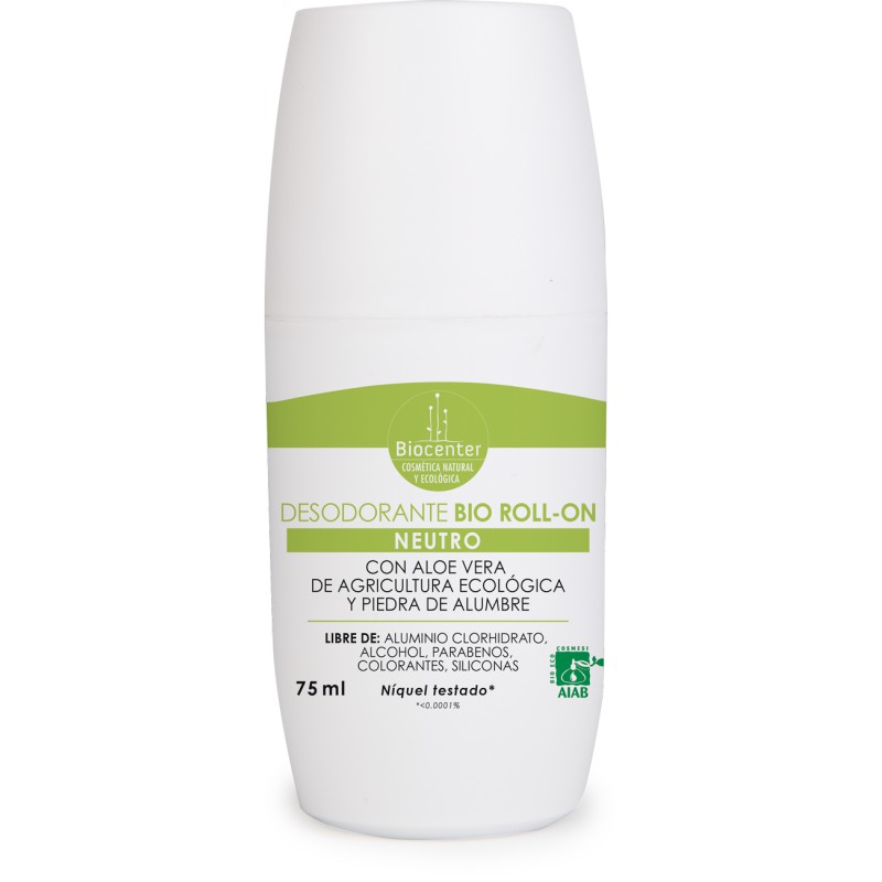 Desodorante Bio Roll-on Neutro de Biocenter en Idun Nature - Tienda ...