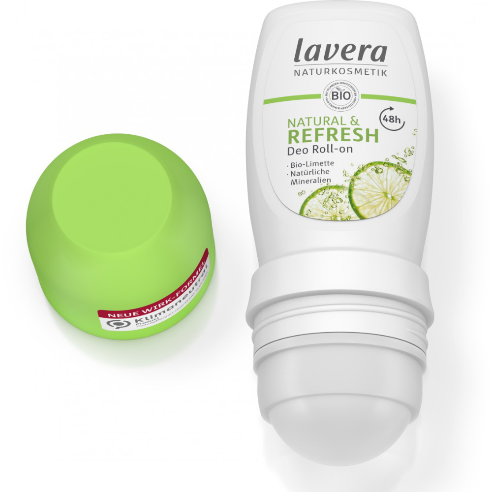 Desodorante roll-on Natural & Refresh 48h+ de Lavera en Idun Nature - Tienda Online de Cosmética ...